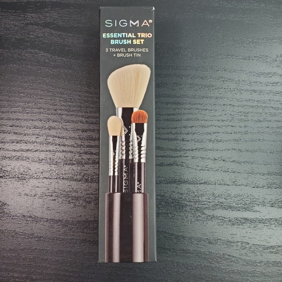 Sigma Beauty | Makeup | Sigma Essential Trio Brush Set New | Poshmark